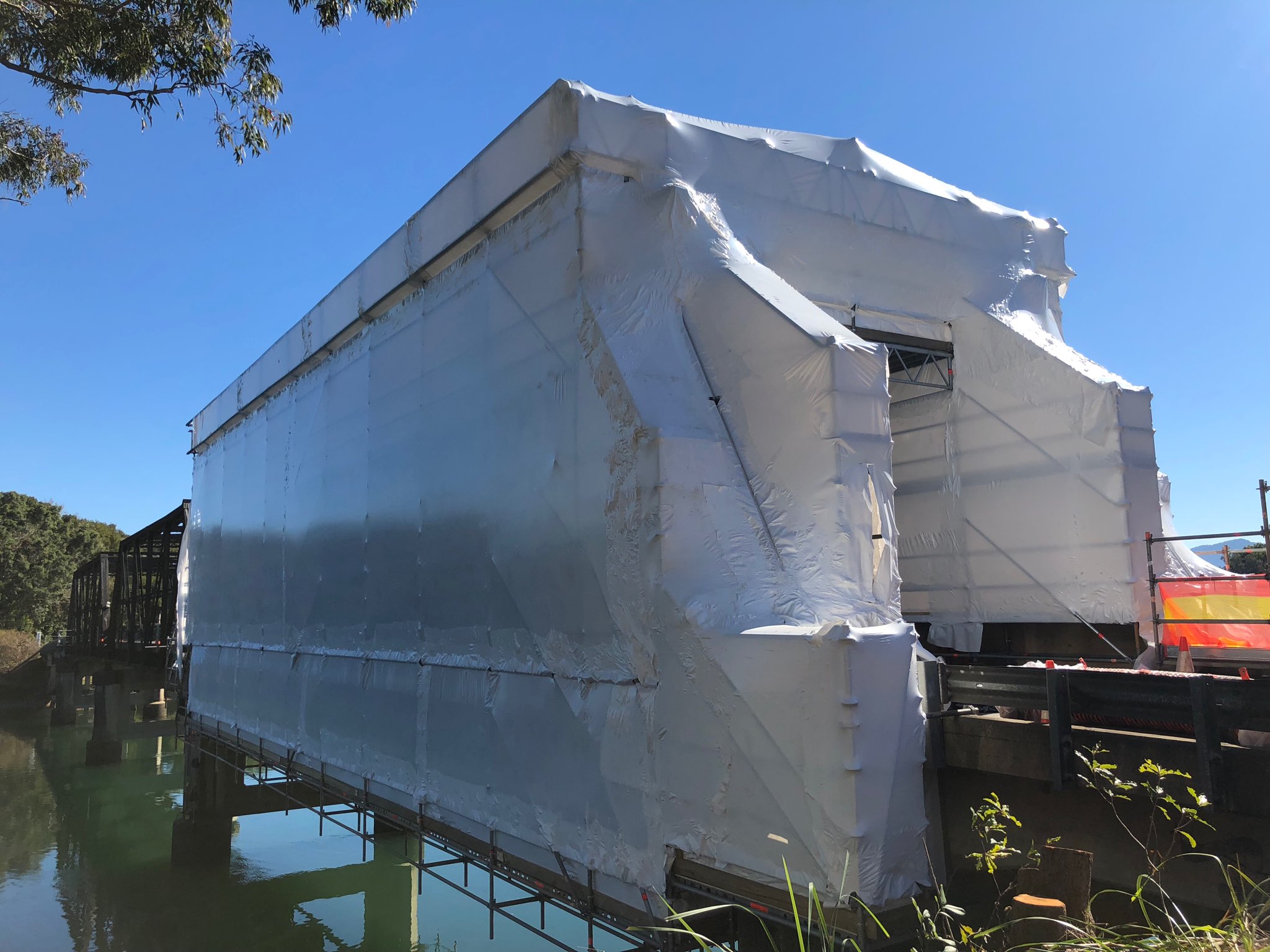 Shrink Wrap/ Encapsulation | Dependable Scaffolding